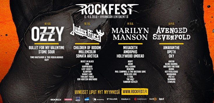The Rock Fest completes their 2018 line-up with the last additions ...