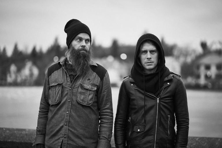 Aðalbjörn "Addi" Tryggvason (Solstafir) and Ragnar Zolberg (Sign/ex ...