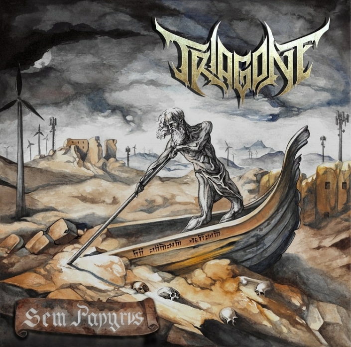 Tech death outfit Triagone announced debut EP 'Sem Papyrvs' • GRIMM Gent