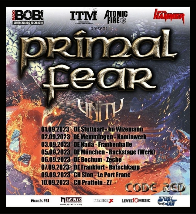 Primal Fear presented their first single from the new album 'Code Red ...