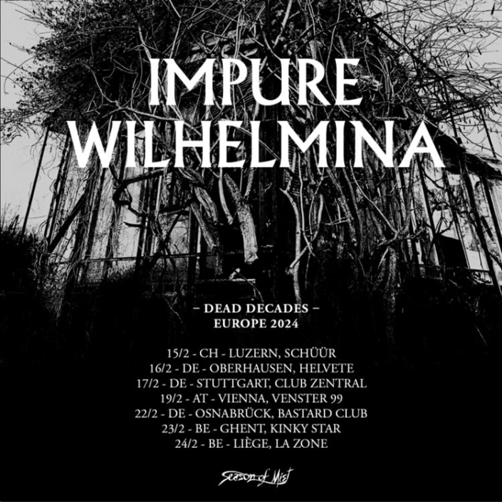 Impure Wilhelmina release new music video for 'Nebulæ' • GRIMM Gent