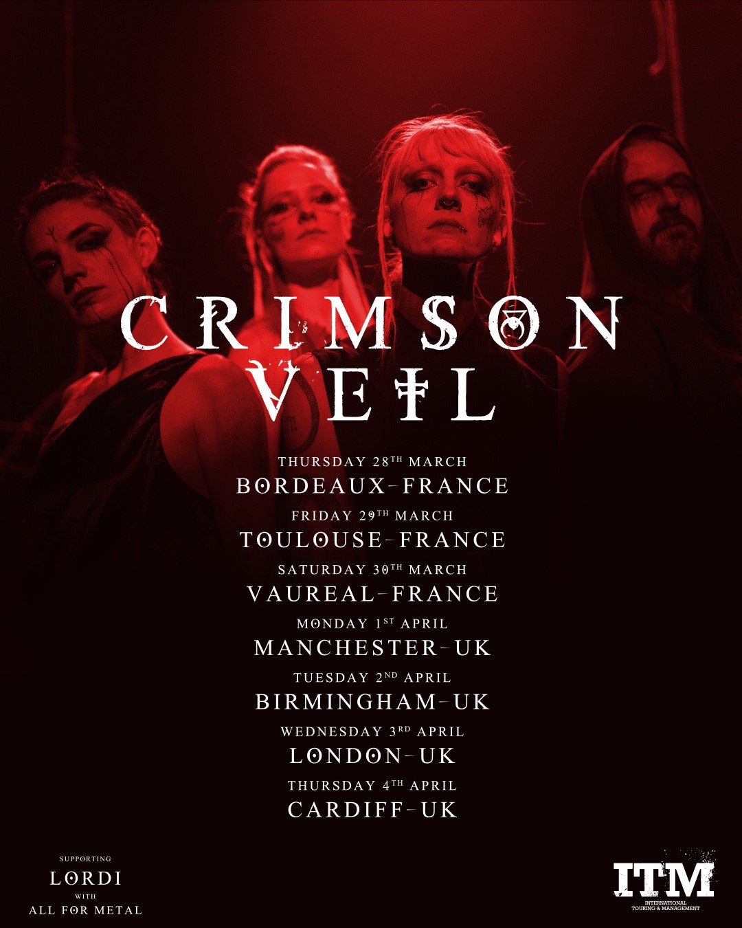 Crimson Veil sign exclusive record deal with Reigning Phoenix Music ...