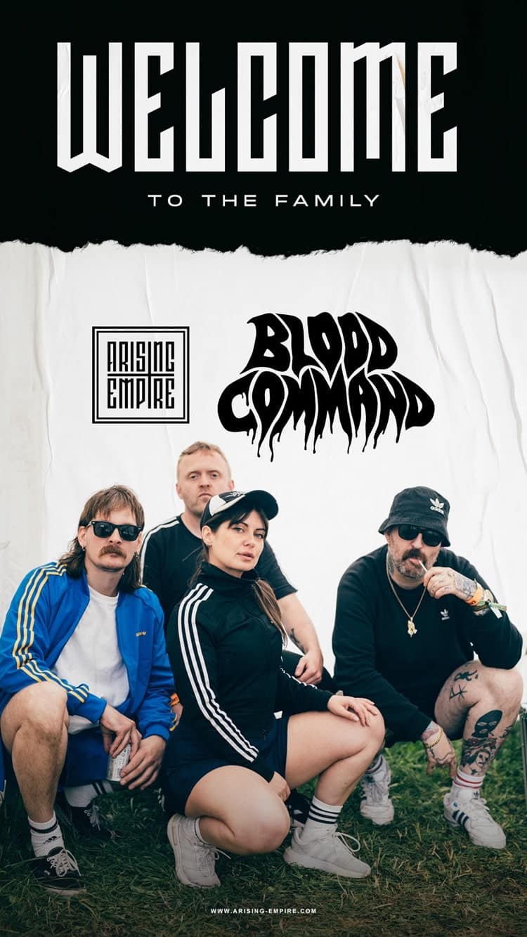 Blood Command signed with Arising Empire • GRIMM Gent