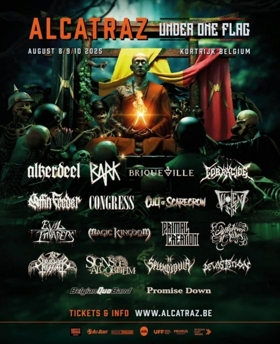 Alcatraz announces the "Under One Flag" part of the 2025 line-up ...