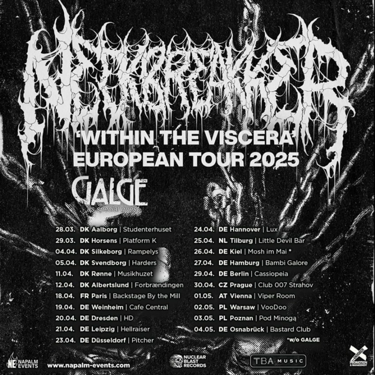 Danish death metal revelation Neckbreakker will embark on their first ...