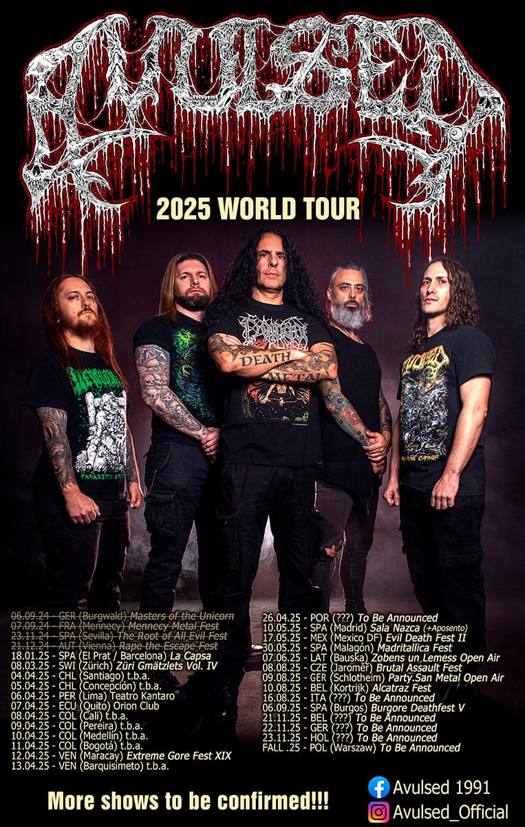 Avulsed unleashes new lyric video and opens pre-orders for 'Phoenix ...